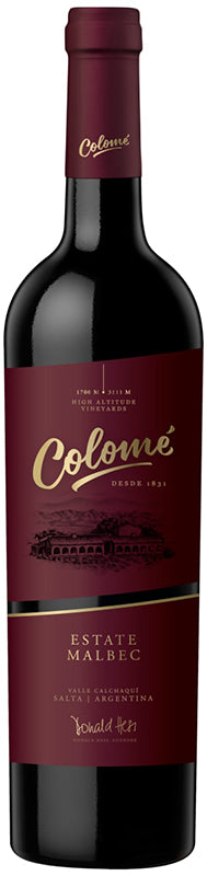 2022 colome estate malbec, salta argentina