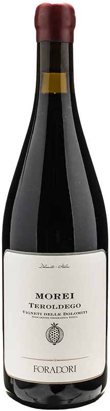 2022 foradori 'morei' teroldego, vigneti delle dolomiti