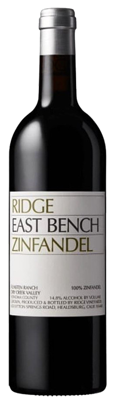 2021 ridge east bench zinfandel, sonoma